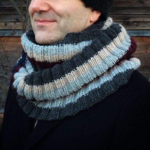 Männer Loop - Strickanleitung - glutenfreie Rezepte & kreative Ideen